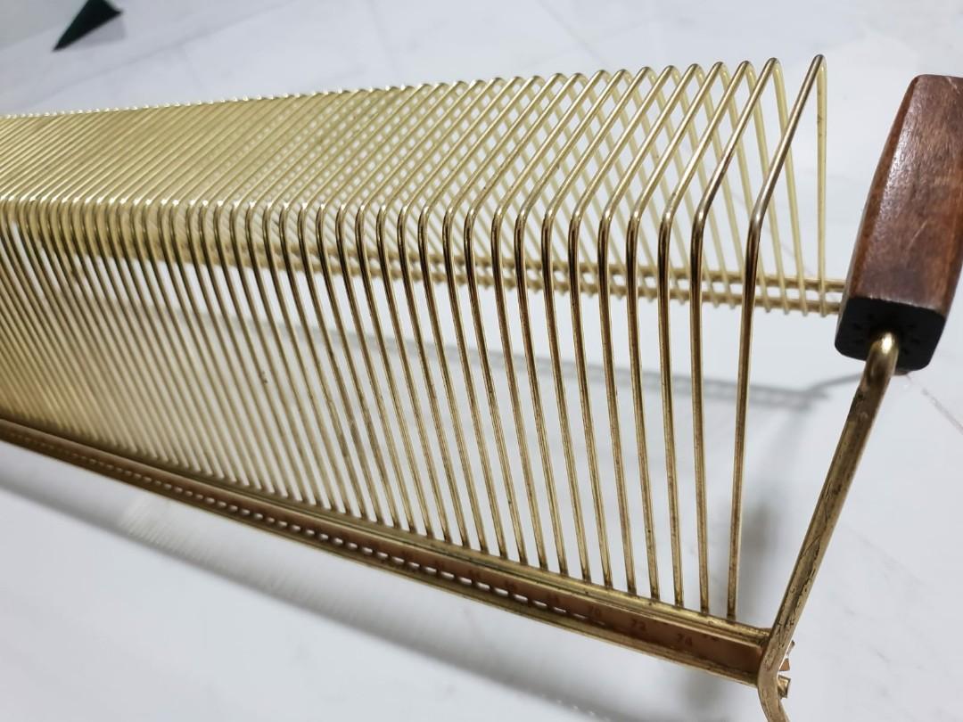 Vintage Vinyl Record drying rack, Audio, Other Audio Equipment on Carousell