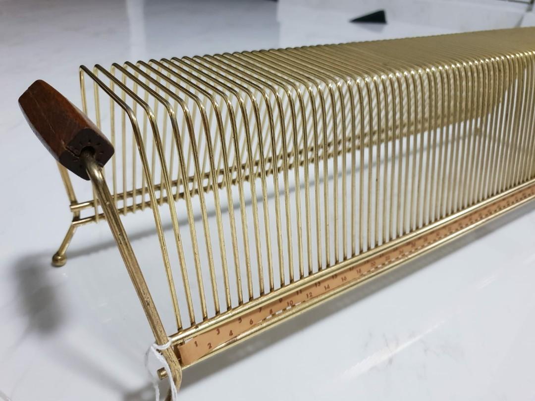 Vintage Vinyl Record drying rack, Audio, Other Audio Equipment on Carousell
