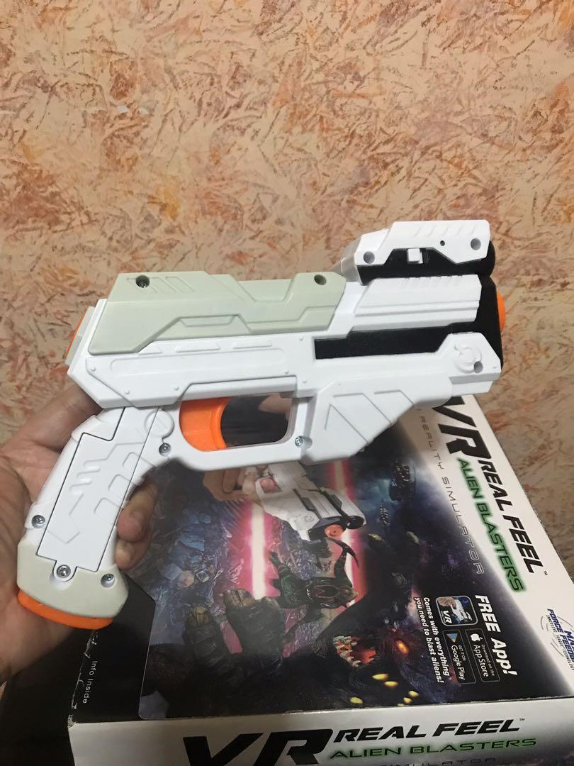 VR Real Feel Alien Blasters, Hobbies & Toys, Toys & Games on Carousell