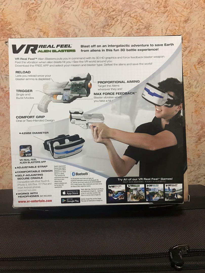 VR Real Feel Alien Blasters, Hobbies & Toys, Toys & Games on Carousell