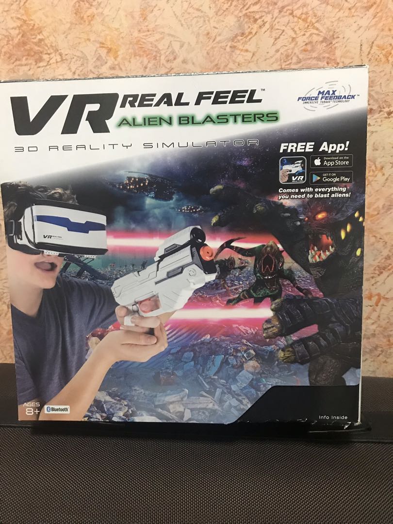 VR Real Feel Alien Blasters, Hobbies & Toys, Toys & Games on Carousell
