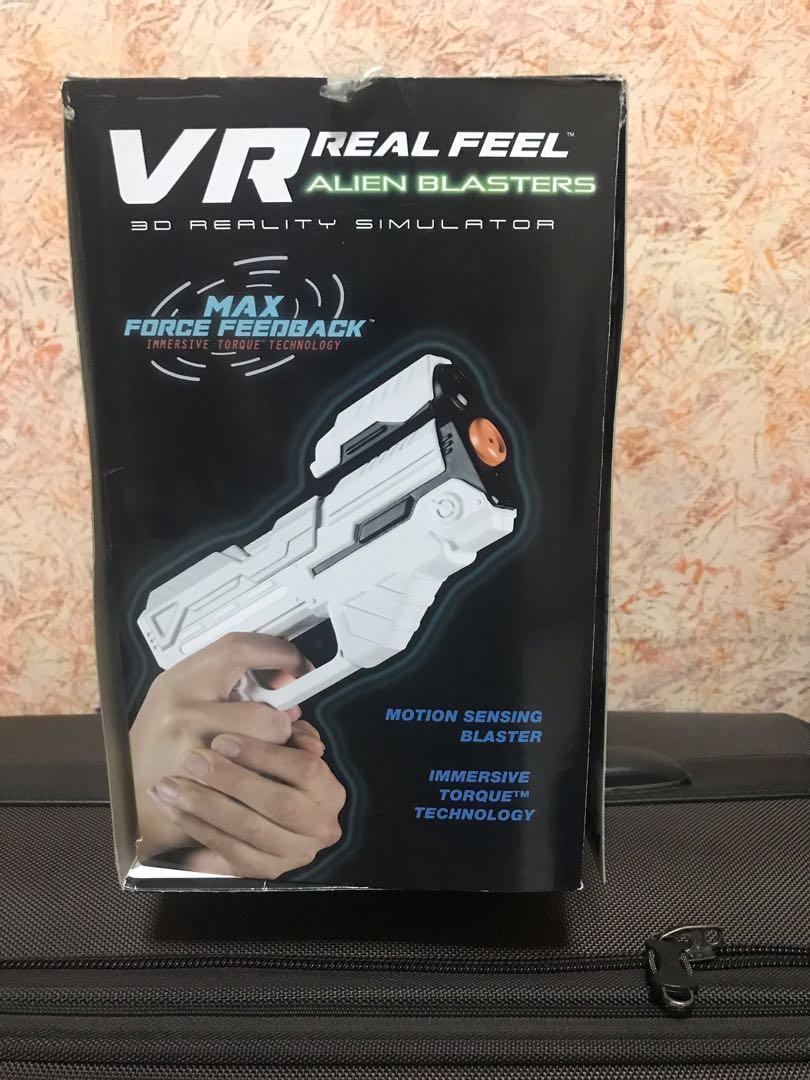 VR Real Feel Alien Blasters, Hobbies & Toys, Toys & Games on Carousell