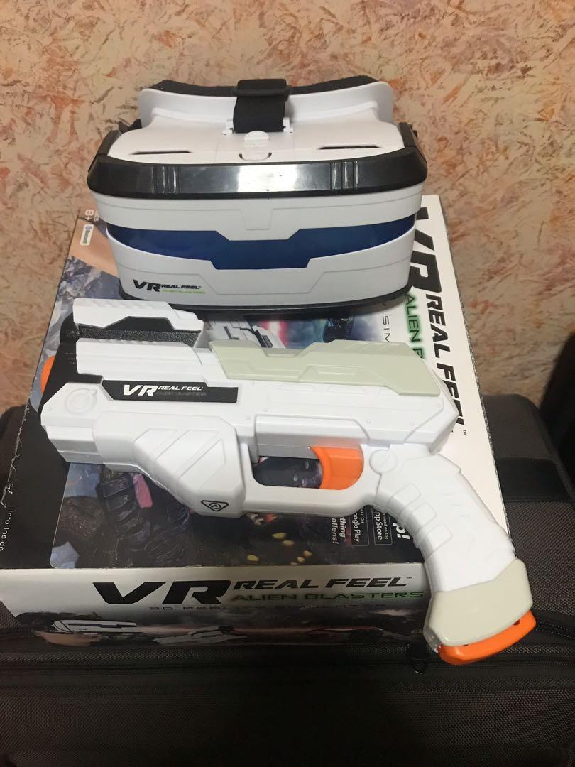 VR Real Feel Alien Blasters, Hobbies & Toys, Toys & Games on Carousell