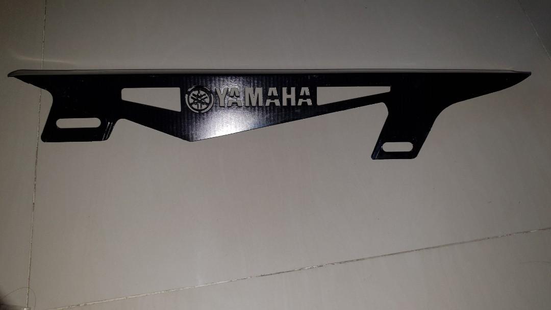 YAMAHA Chain Guard, Motorcycles, Motorcycle Accessories on Carousell