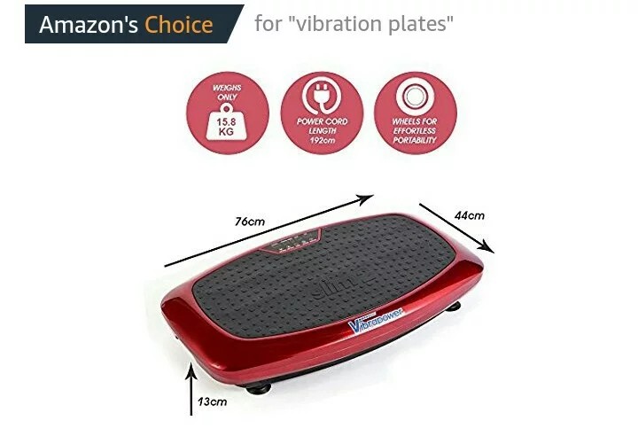 (79)VIBRAPOWER Slim 2 Power Vibration Plate Trainer with Free DVD ...
