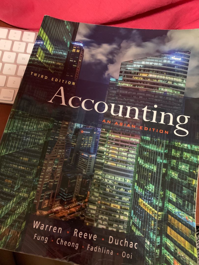Accounting textbook, Hobbies & Toys, Books & Magazines, Textbooks on ...