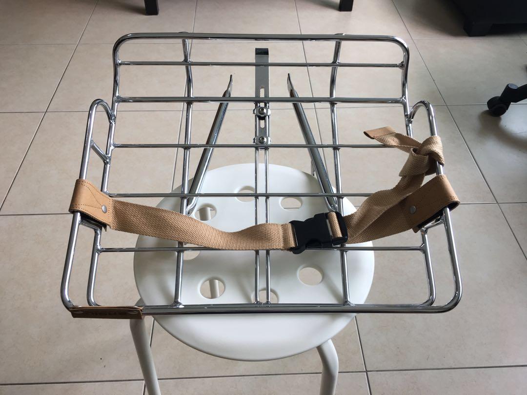 Basil Portland front carrier / Bicycle carrier rack - aluminium, Sports ...