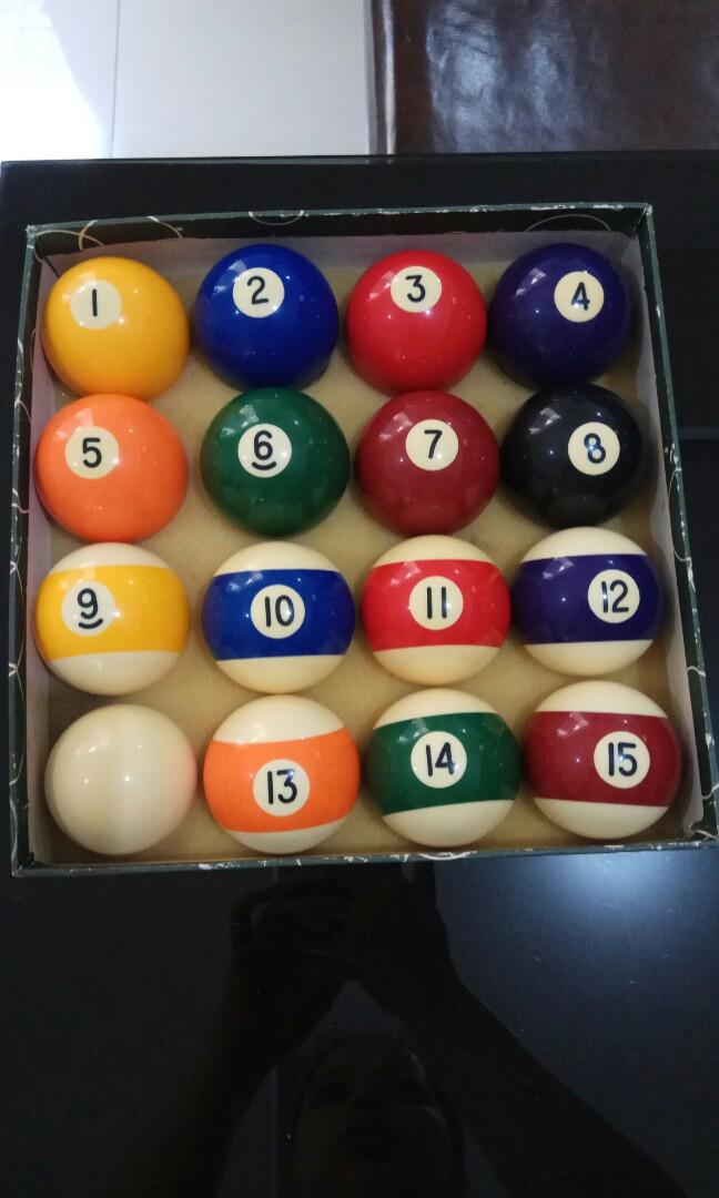 bola bilyar, Toys & Collectibles, Mainan di Carousell
