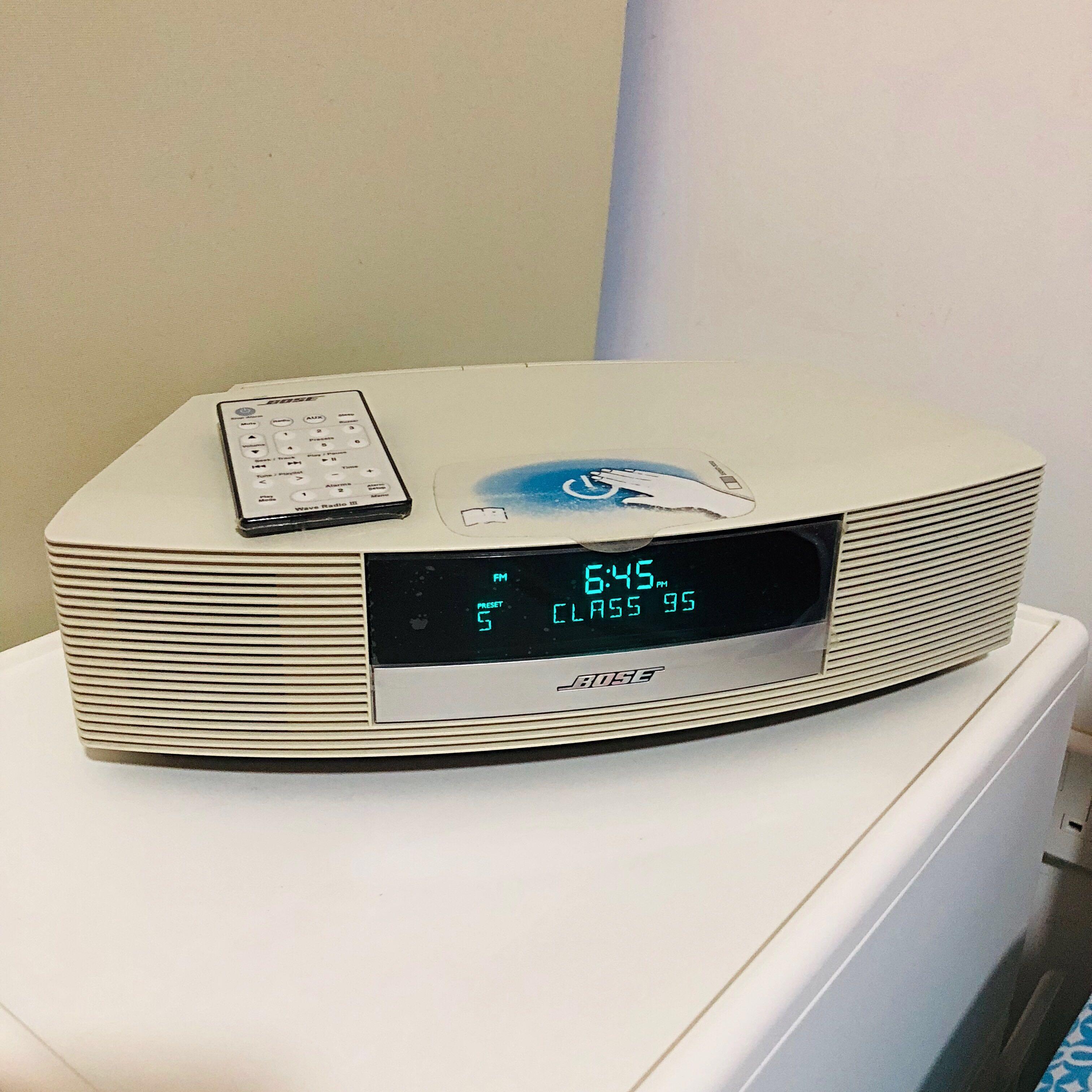 Bose Wave Radio III *Pristine*, Audio, Portable Music Players on Carousell