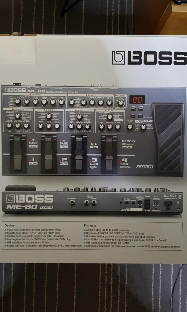 boss ME-80, Hobbies & Toys, Music & Media, Music Accessories on Carousell