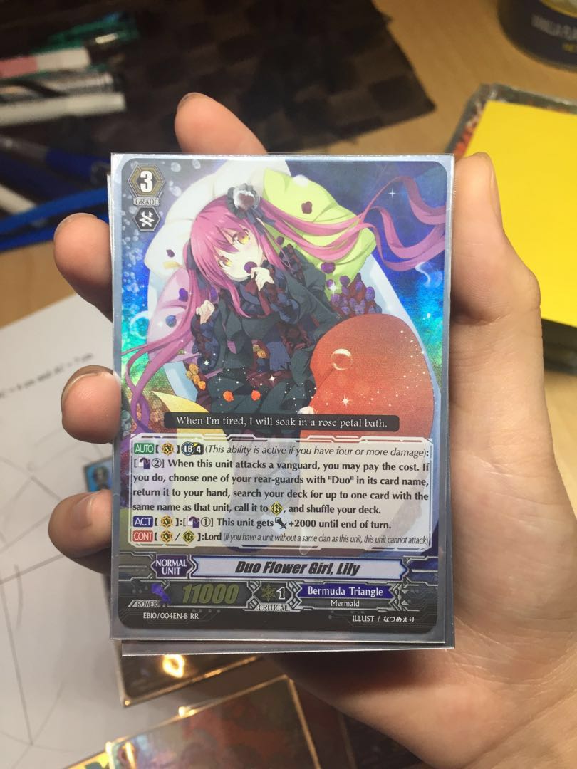 Cardfight Vanguard Bermuda Triangle Deck Build Rare WTS, Hobbies & Toys, Toys & Games on Carousell