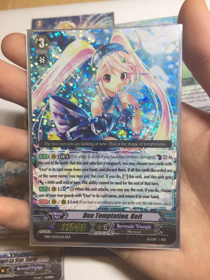 Cardfight Vanguard Bermuda Triangle Deck Build Rare WTS, Hobbies & Toys, Toys & Games on Carousell