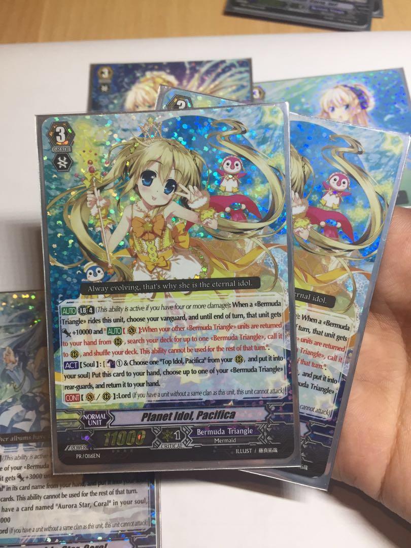 Cardfight Vanguard Bermuda Triangle Deck Build Rare WTS, Hobbies & Toys, Toys & Games on Carousell