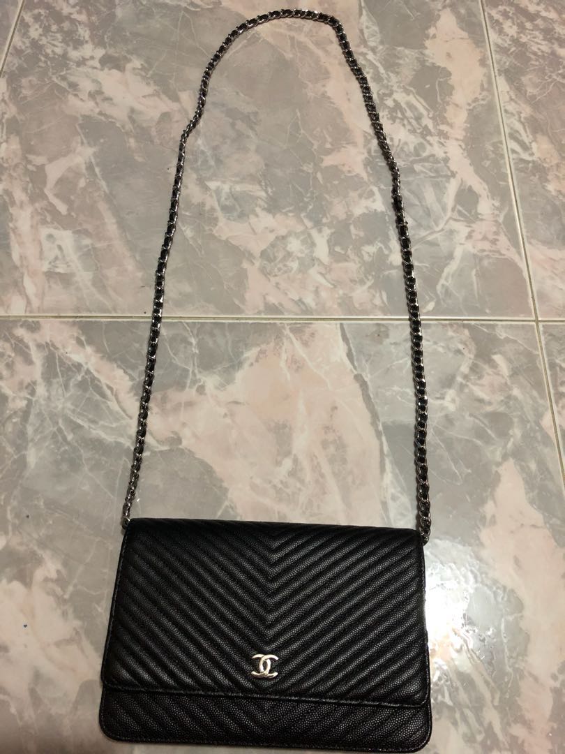 Chanel sling bag, Women's Fashion, Bags & Wallets, Cross-body Bags on ...