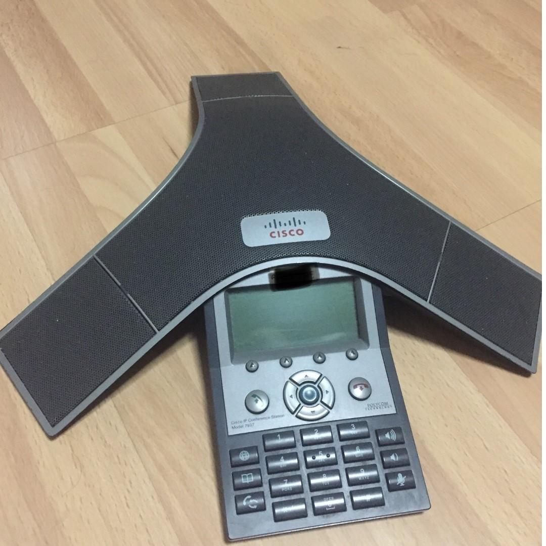 Cisco CP-7937G Unified IP Conference Station VoIP phone, Computers ...