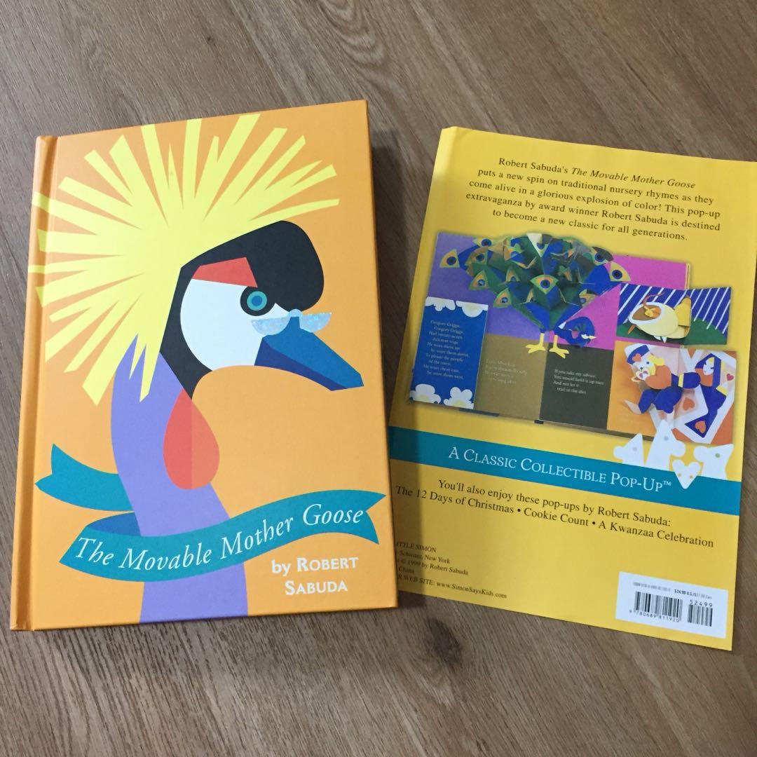 Classic pop-up book by Robert Sabuda - The Movable Mother Goose Nursery ...