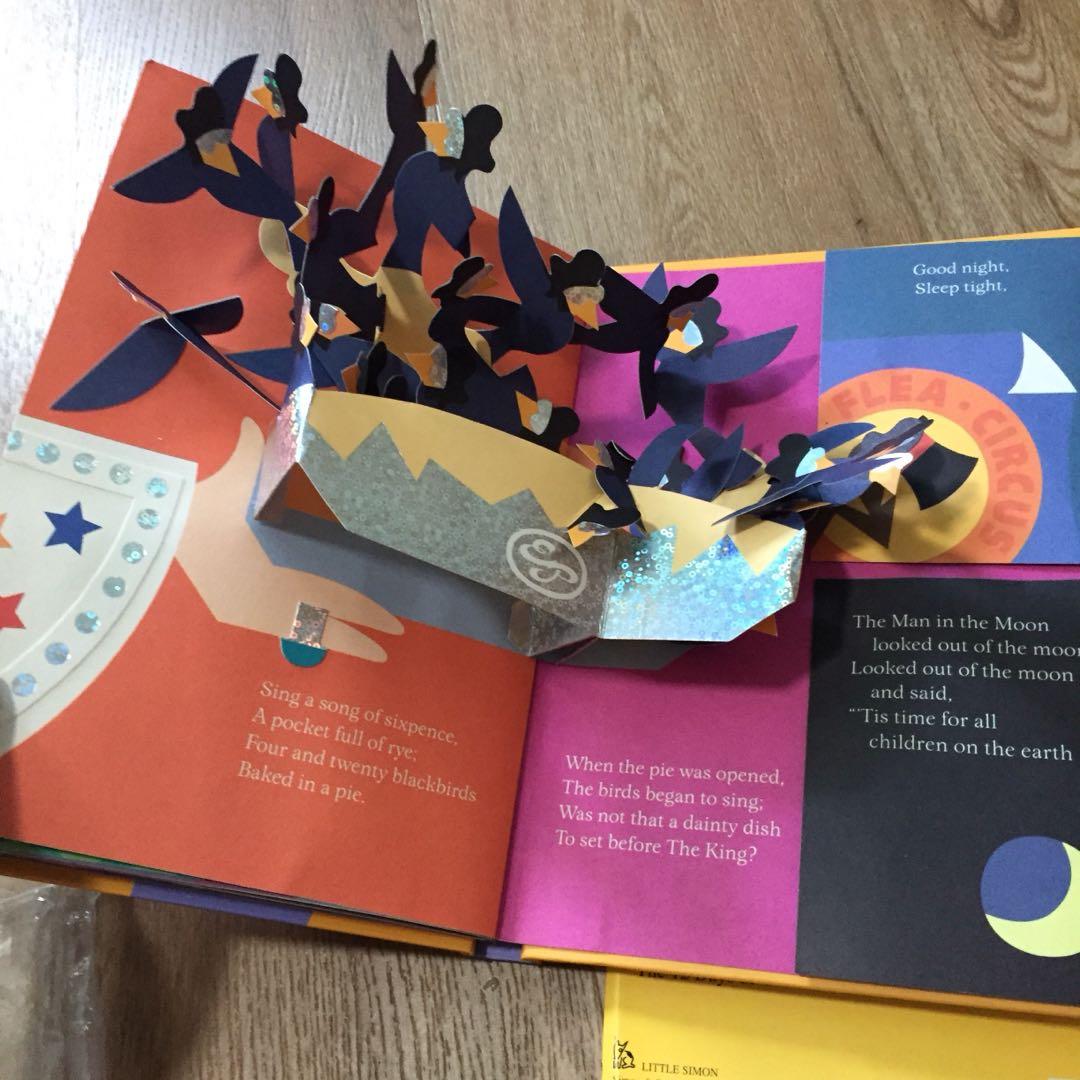 Classic pop-up book by Robert Sabuda - The Movable Mother Goose Nursery ...