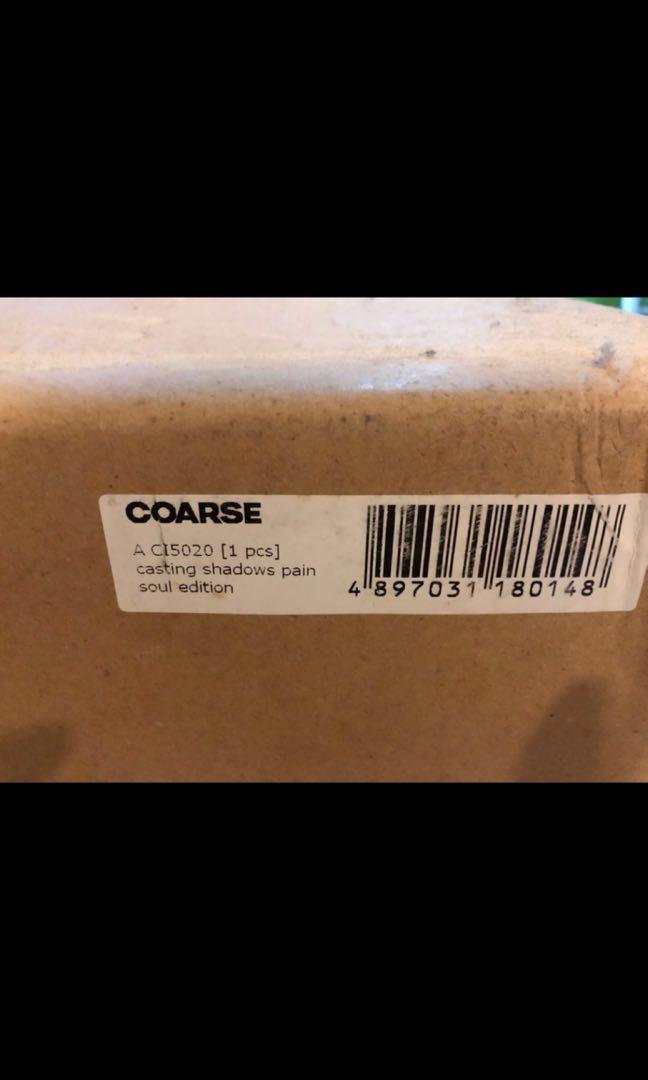 COARSE Casting shadows pain soul limited edition, Hobbies & Toys, Toys ...