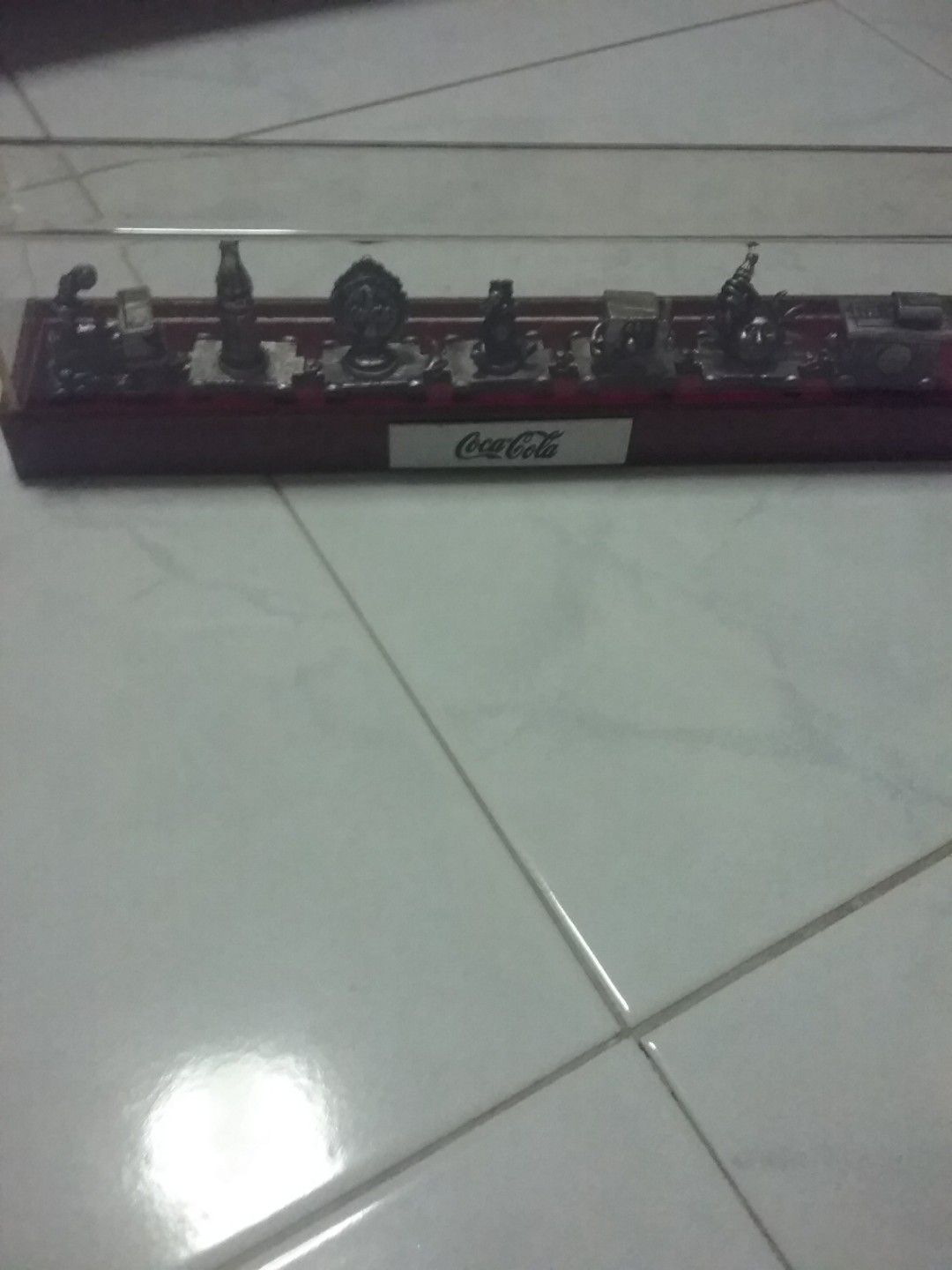 Coca cola vintage train with diff design on each train body, Hobbies ...