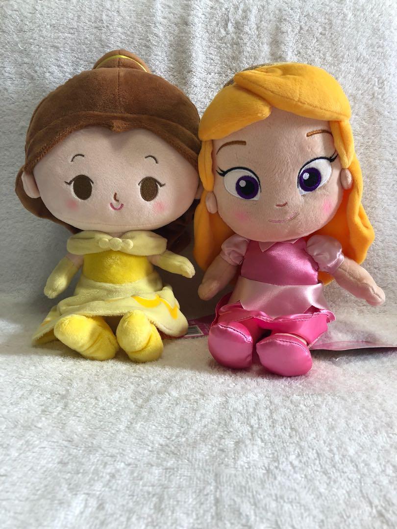 Disney Princess Plushies, Hobbies & Toys, Toys & Games on Carousell