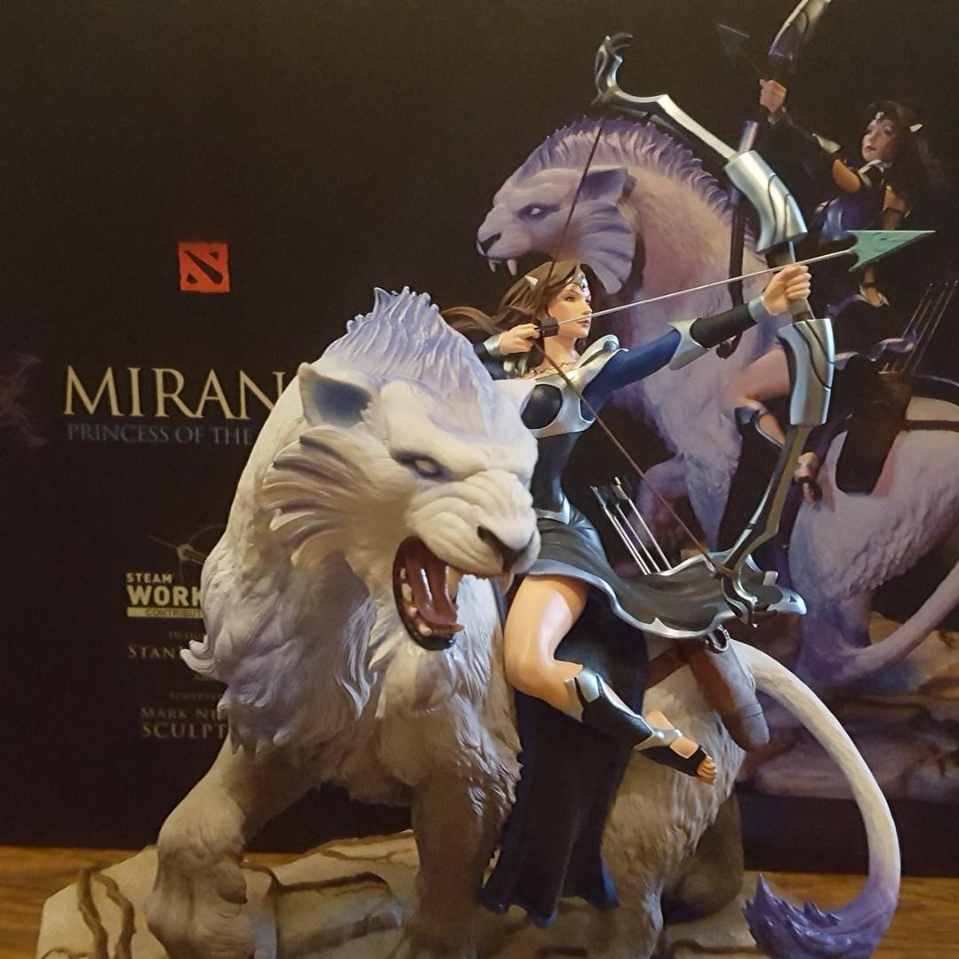 DOTA2 Mirana Priestess of the Moon Statue, Everything Else on Carousell
