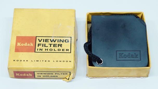 Eastman Kodak Viewing Filter (1960s), Photography, Video Cameras on ...