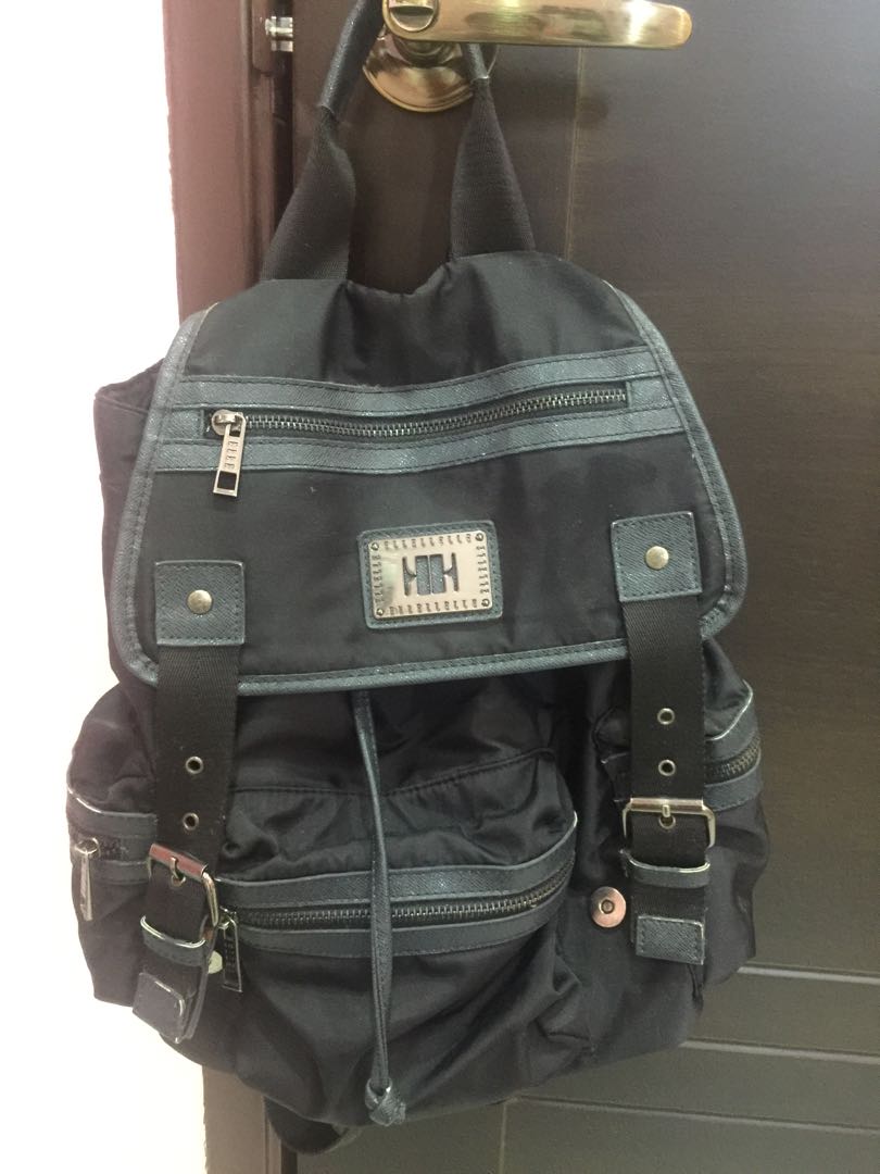 USED ELLE backpack, Women's Fashion, Bags & Wallets, Backpacks on Carousell