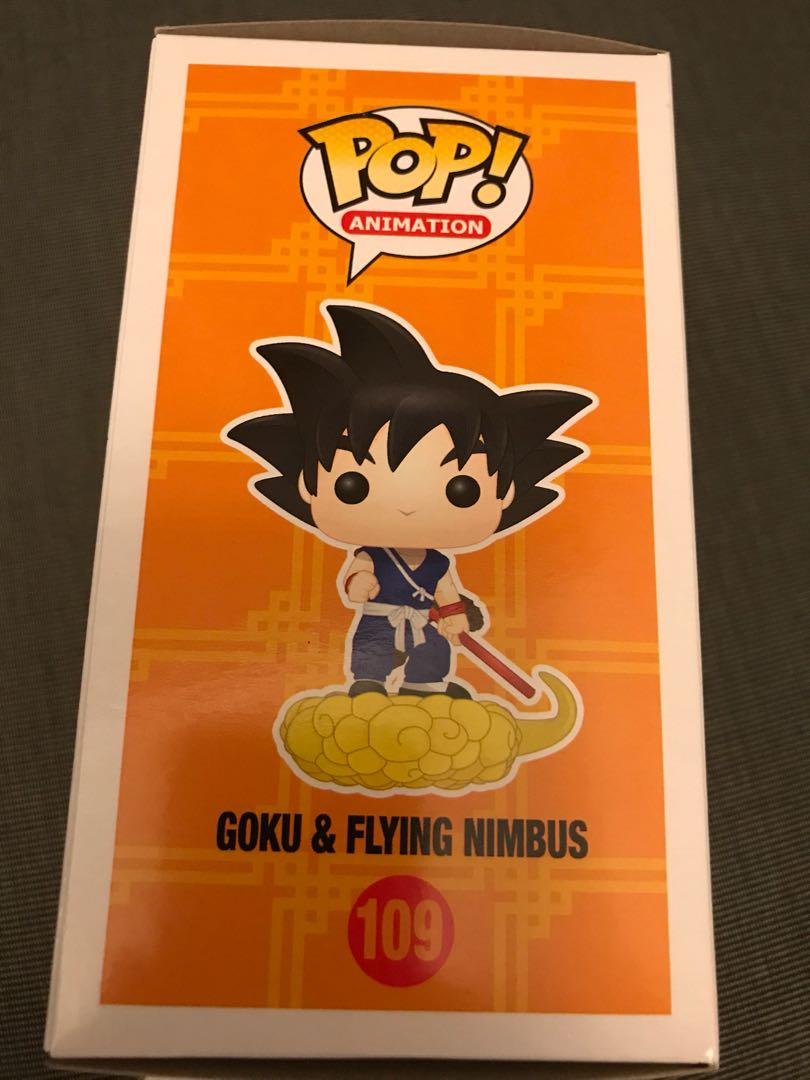 Funko Pop ANIMATION Dragonball GOKU & FLYING NIMBUS #109 龍珠系列 小悟空, 興趣及 ...