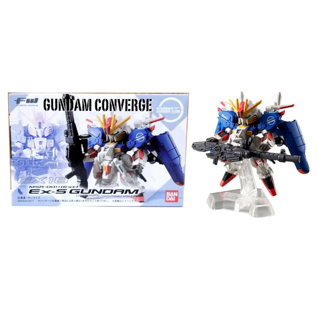 FW Gundam Converge : Ex S Gundam EX 18 MSA-0011 (Ext), Hobbies & Toys, Toys & Games on Carousell