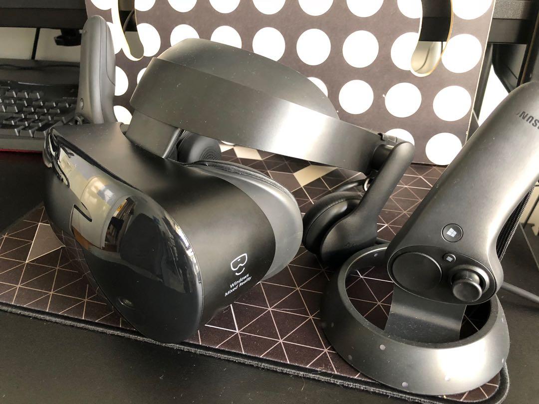 HMD Odyssey - Samsung Windows Mixed Reality VR Headset, Audio ...