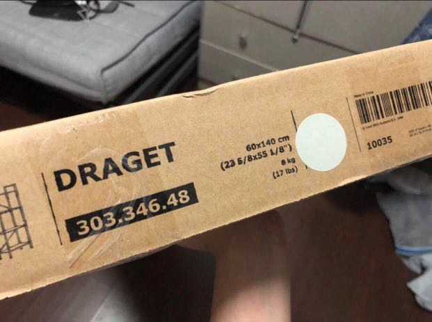 Ikea Draget, Furniture & Home Living, Furniture, Shelves, Cabinets ...