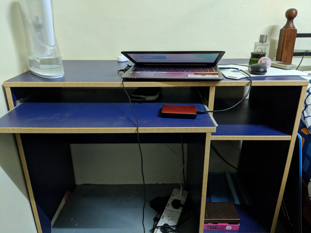 IKEA Study/Computer Table, Furniture & Home Living, Furniture, Tables ...