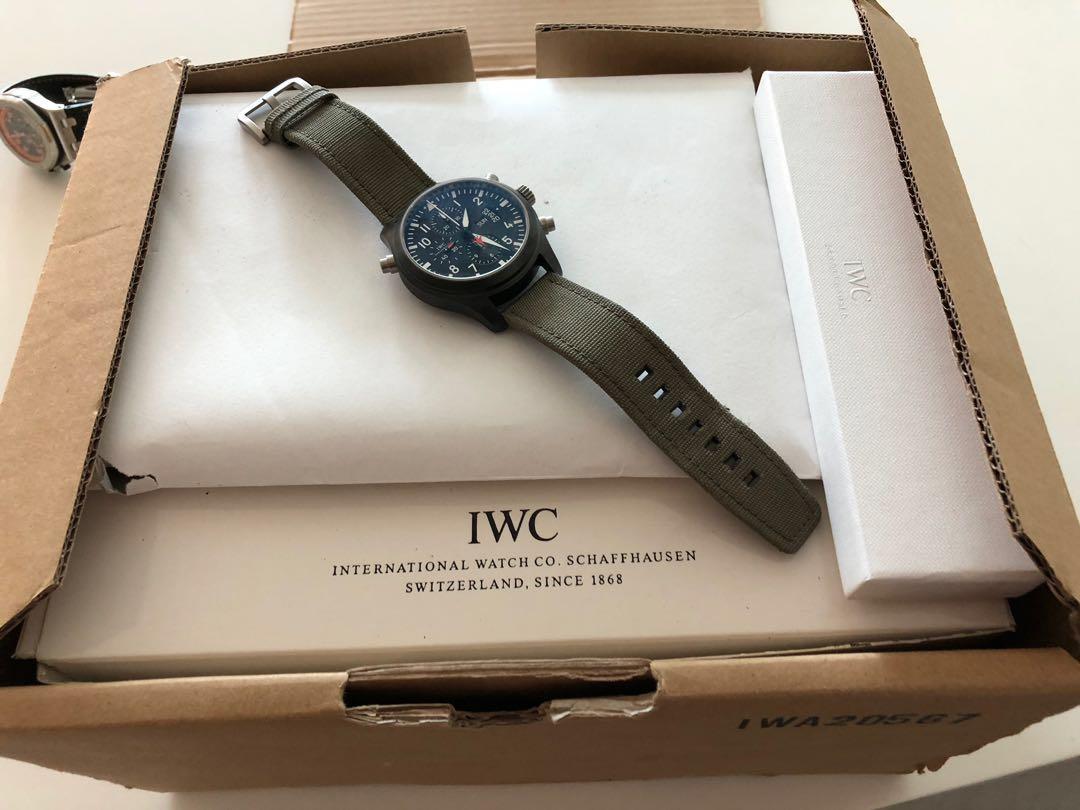 IWC Double Chronograph Pilot - Ceramic Top Gun, Mobile Phones & Gadgets ...