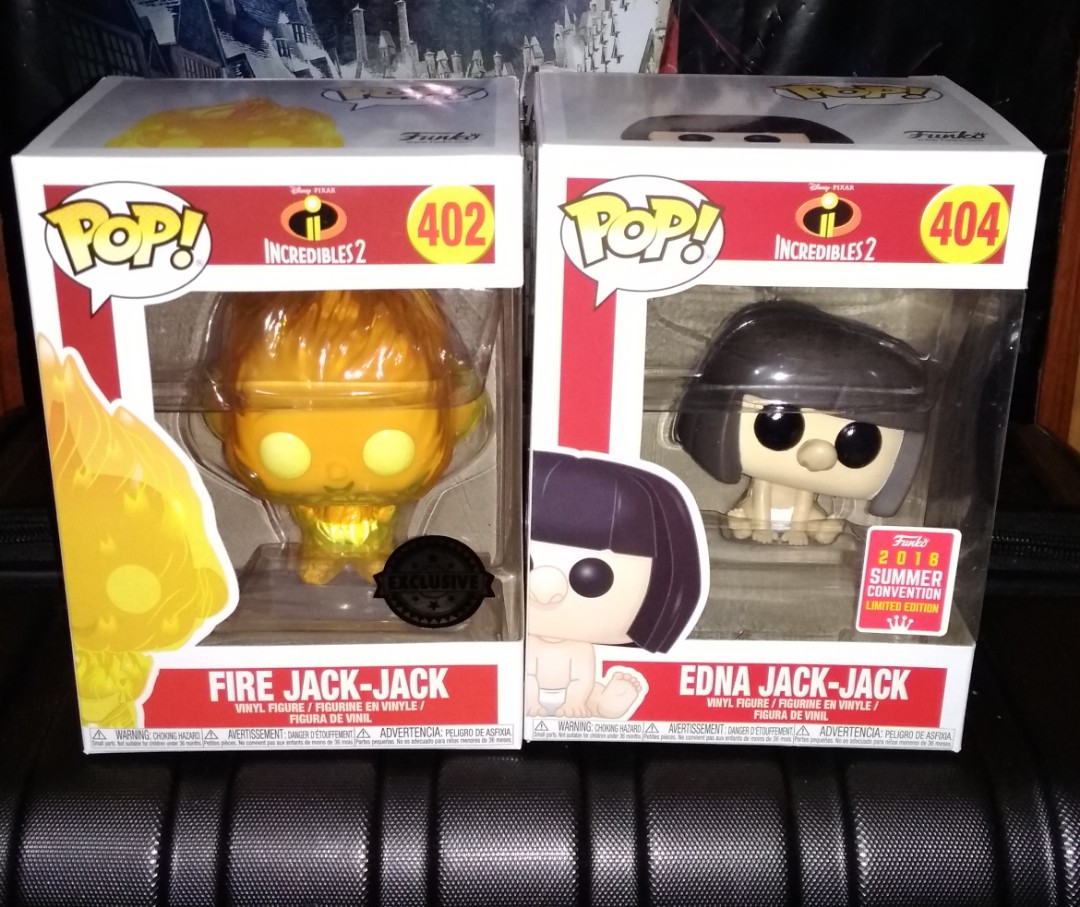 Jack-jack Human Fireball & Edna Jack-jack The Incredibles 2 Disney ...