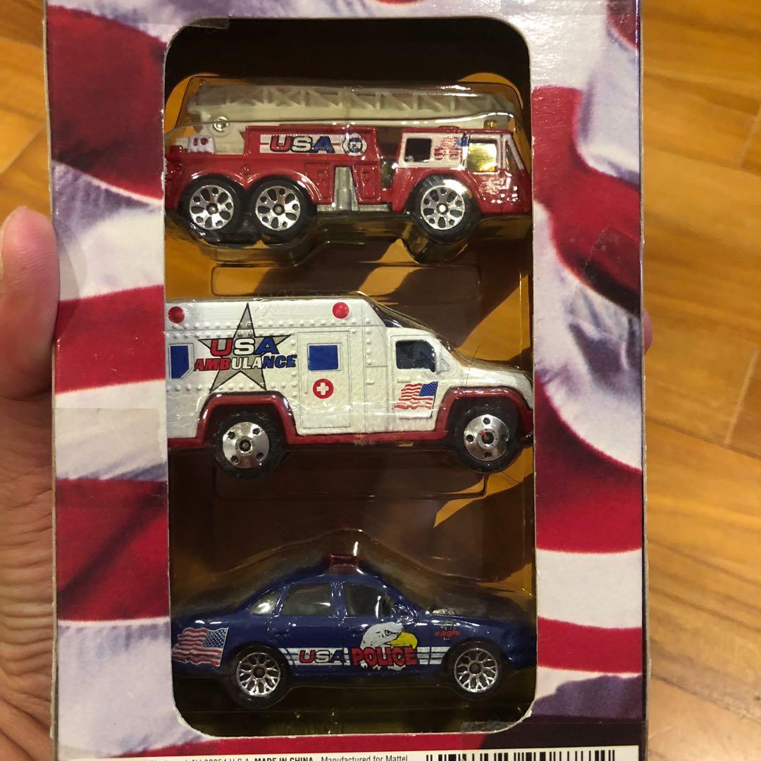 Matchbox Heroes Series Ambulance Fire Engine Police Car (3), Hobbies ...