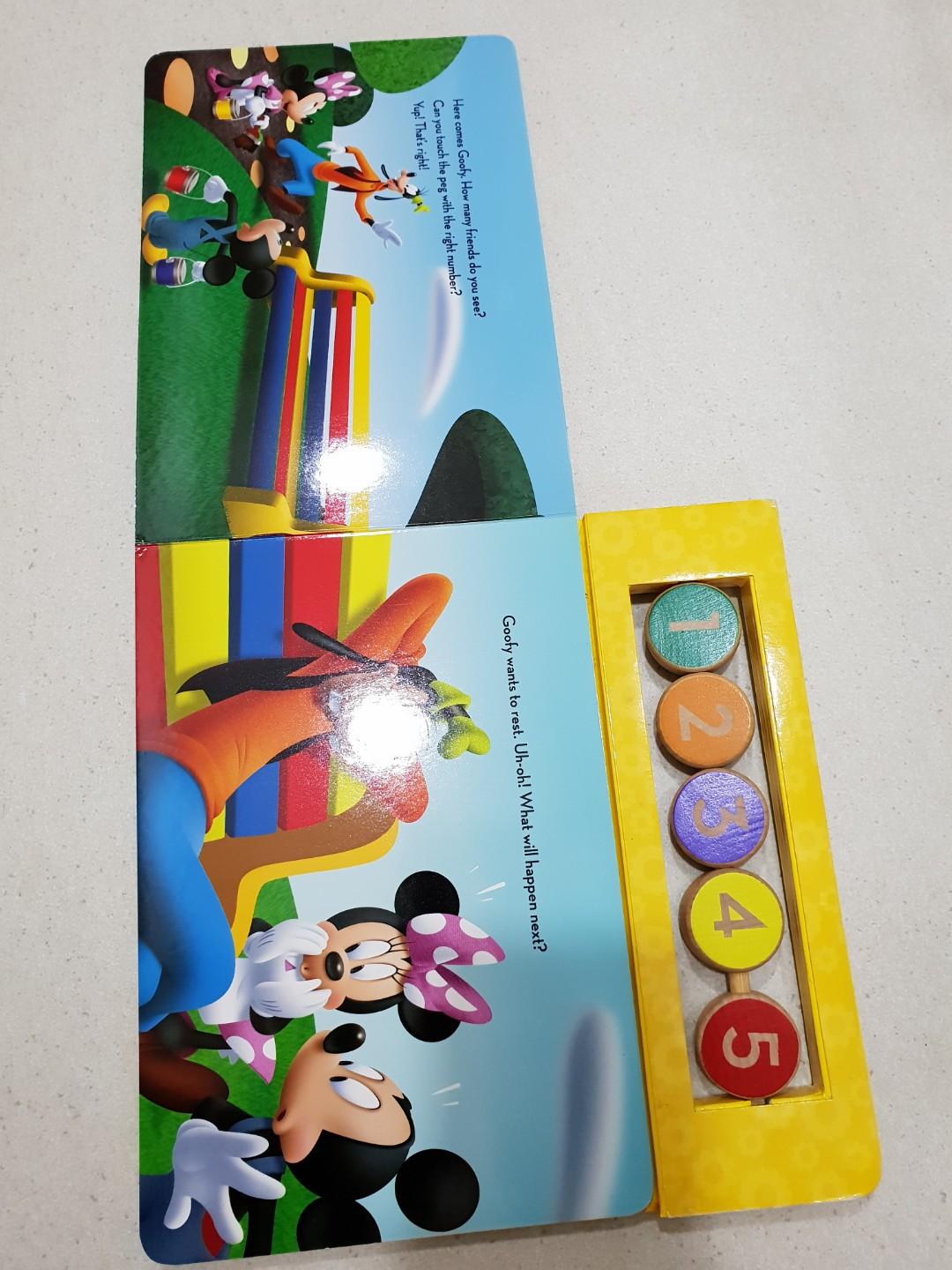 Mickey Mouse Clubhouse "Count on Mickey!", Hobbies & Toys, Books ...