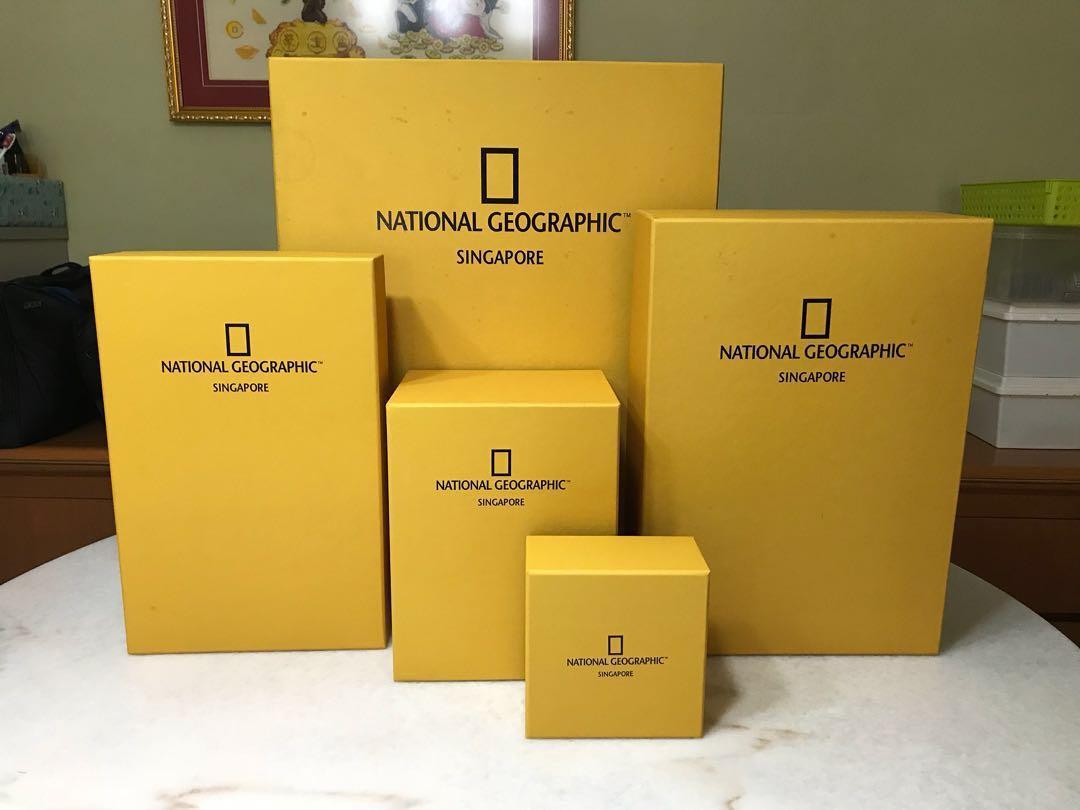 National Geographic boxes, Everything Else on Carousell