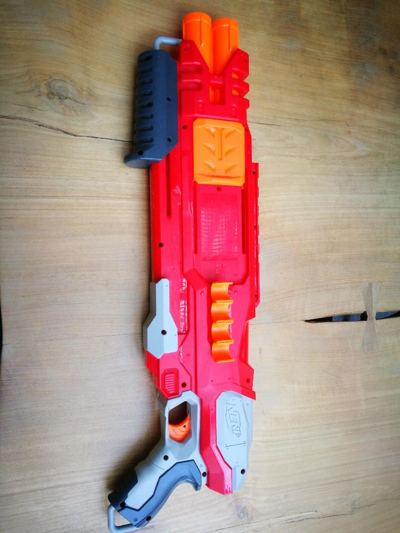 Nerf mega double breach, Hobbies & Toys, Toys & Games on Carousell