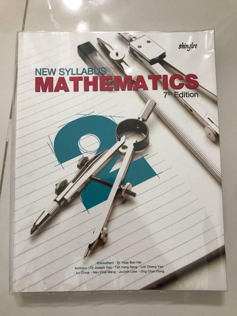 New Syllabus Mathematics 7th edition for Sec 2., Hobbies & Toys, Books ... New Syllabus Mathematics 7th edition for Sec 2., Hobbies & Toys, Books ...