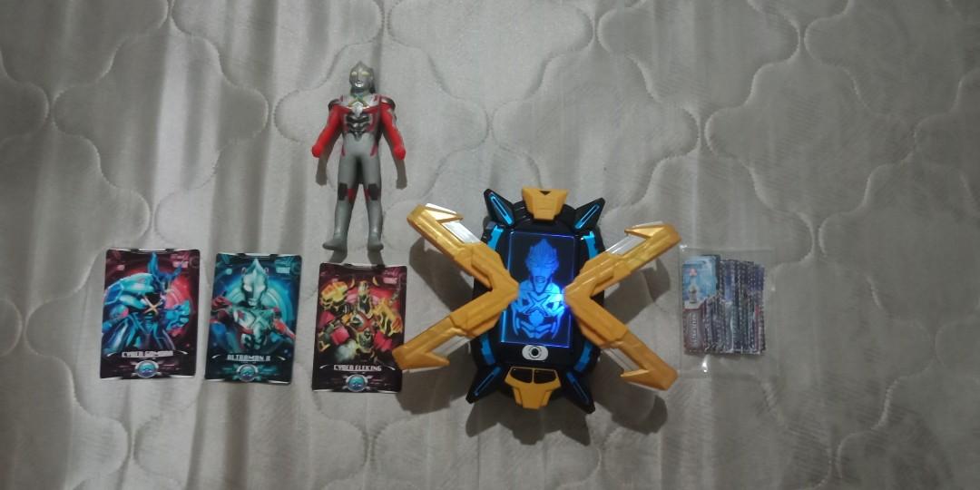 New Ultraman X DX X-Devizer Transformation Set - Cyber Card, Ultraman X ...