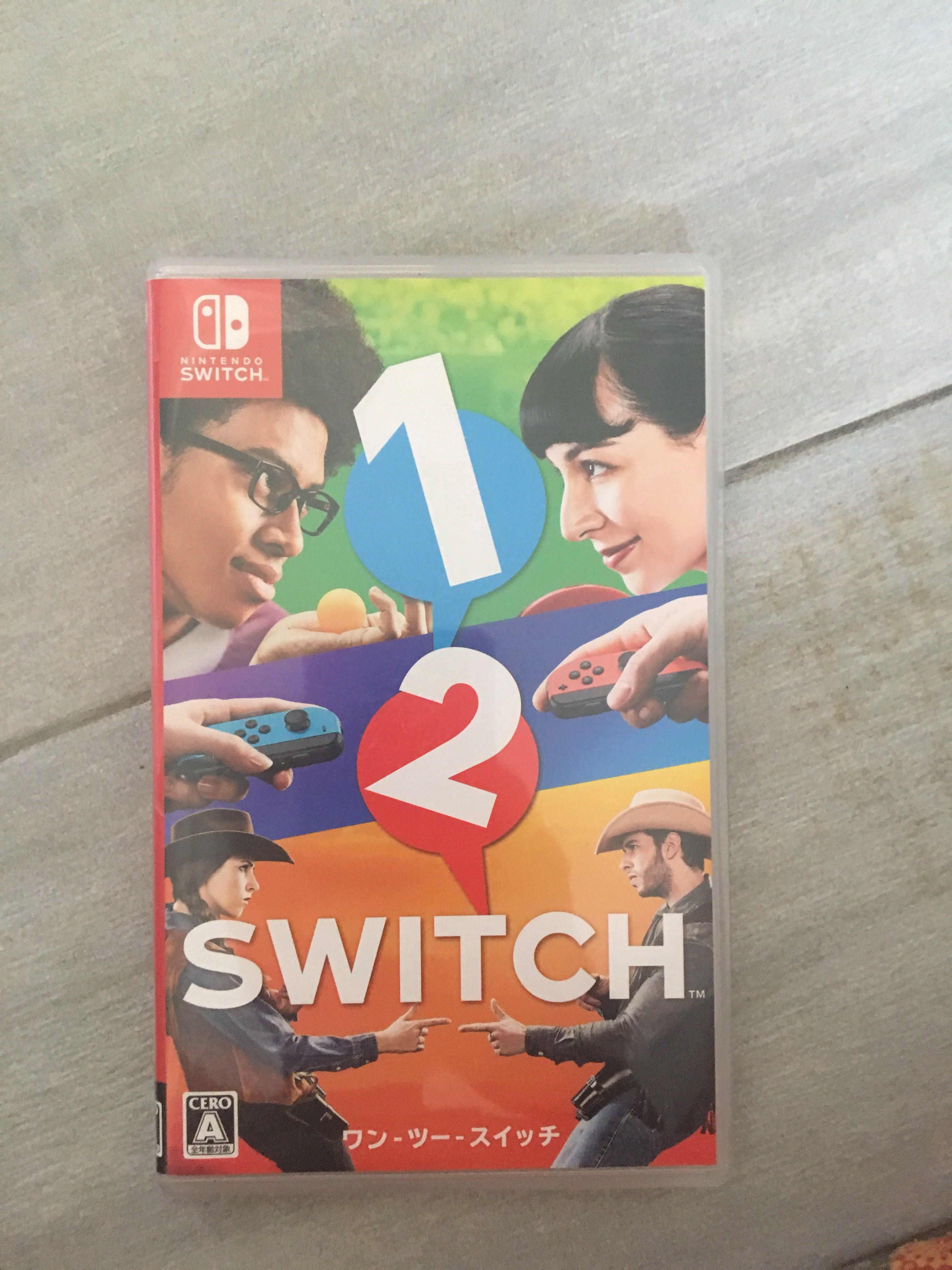 Nintendo 1 2 switch, 興趣及遊戲, 玩具 & 遊戲類 - Carousell