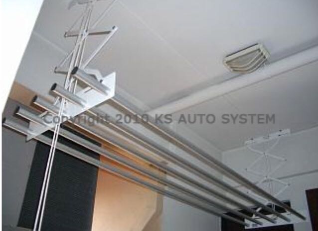 Ceiling Mounted Clothes Rack Singapore | Shelly Lighting