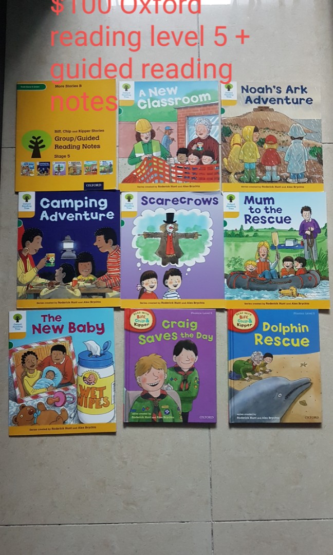 Oxford reading tree level 5 + reading guide, 興趣及遊戲, 書本 & 文具, 小說 & 故事書 ...
