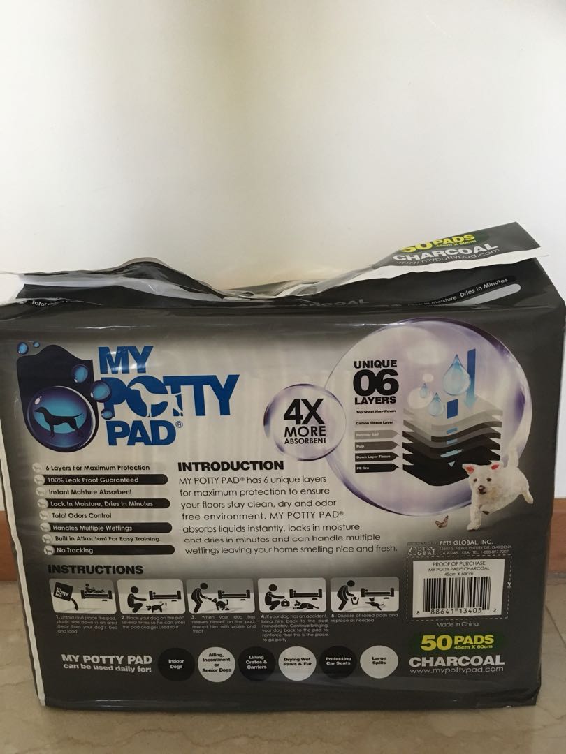 Pee Pad, Pet Supplies, Homes & Other Pet Accessories on Carousell