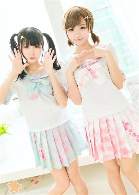 PINK SCHOOL UNIFORM, Hobbies & Toys, Memorabilia & Collectibles, Fan ...