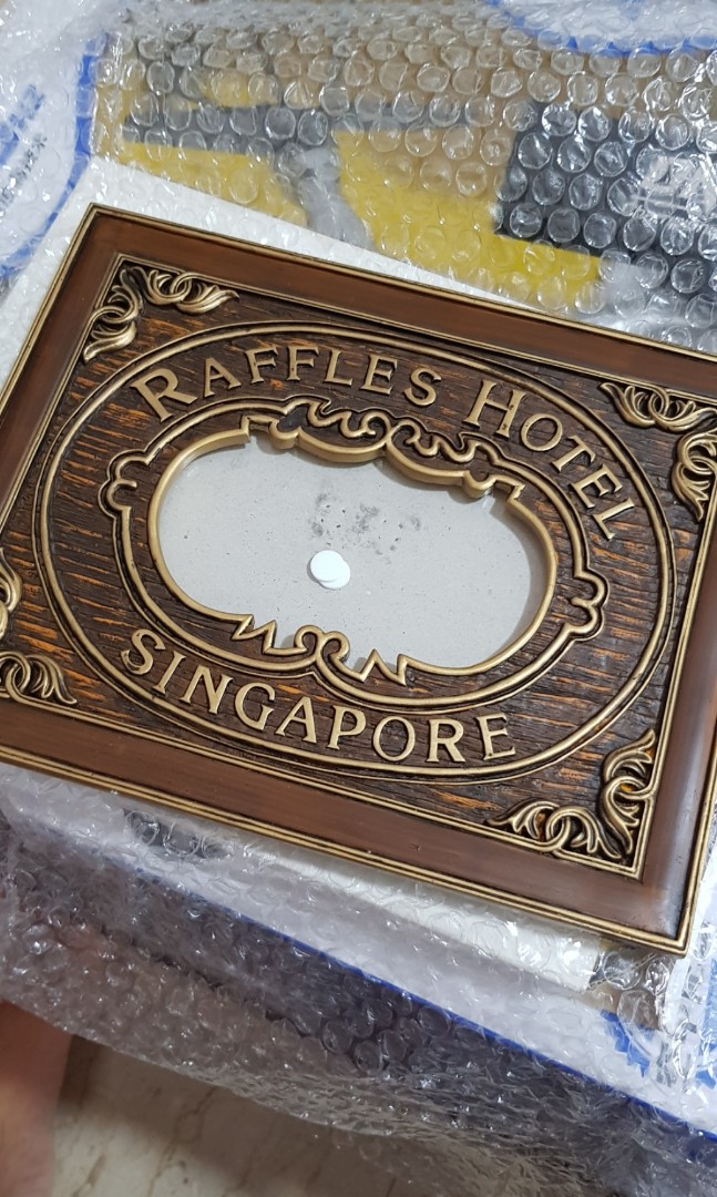 Raffles hotel photo frame, Furniture & Home Living, Home Decor, Frames ...