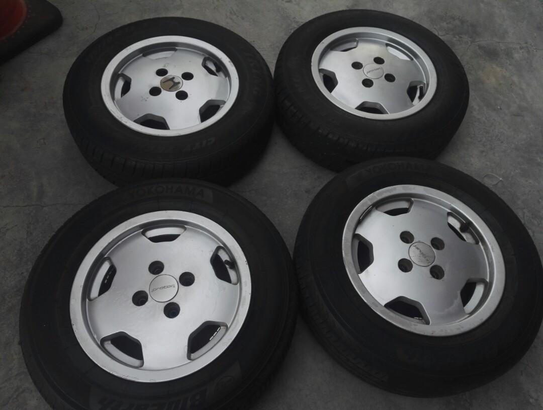 Rim Proton Wira, Auto Accessories on Carousell