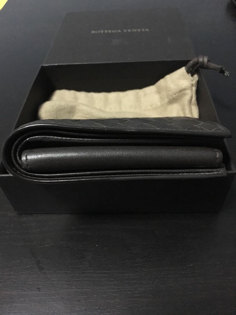 (SALE) Bottega Veneta BV Brown Bifold Mens Wallet with Coin and Photo ...