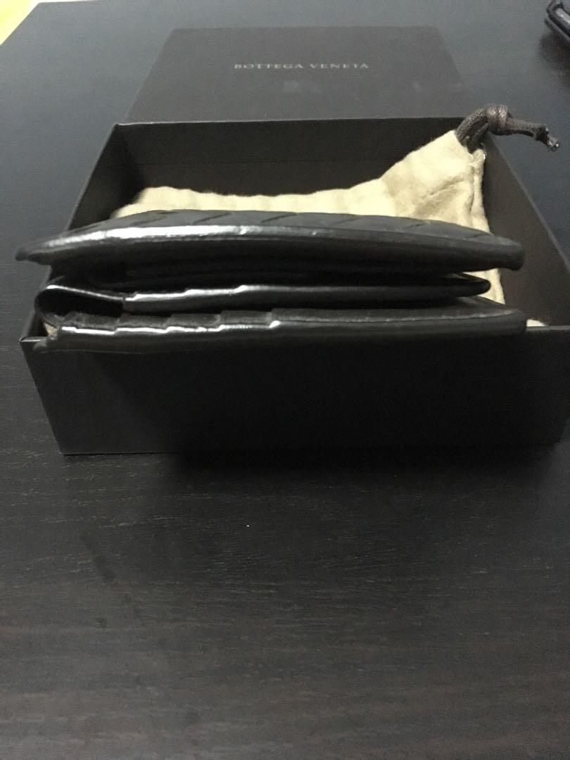 (SALE) Bottega Veneta BV Brown Bifold Mens Wallet with Coin and Photo ...