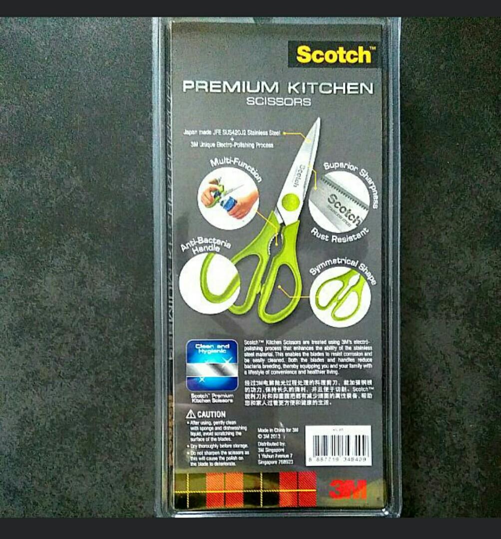 Scotch™ Premium Kitchen Scissors by 3M, Furniture & Home Living ...